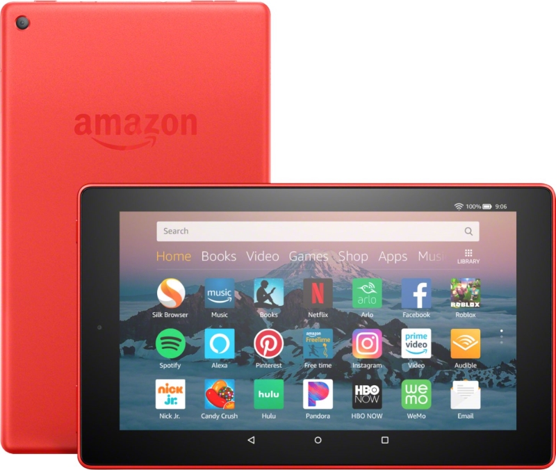 Купить Планшет Amazon Kindle Fire HD 8 2018 (Red) | S-M.Market